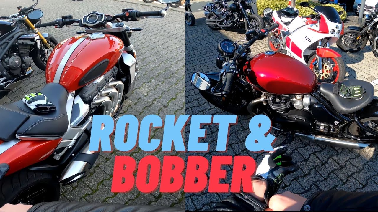 Triumph Rocket 3 R és Boneville Bobber - YouTube
