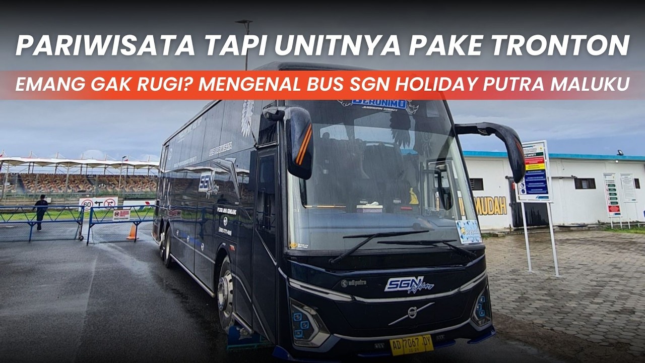 FULL TRONTON UNITNYA! MENGENAL BUS SGN HOLIDAY DARI SRAGEN, JAWA TENGAH ...