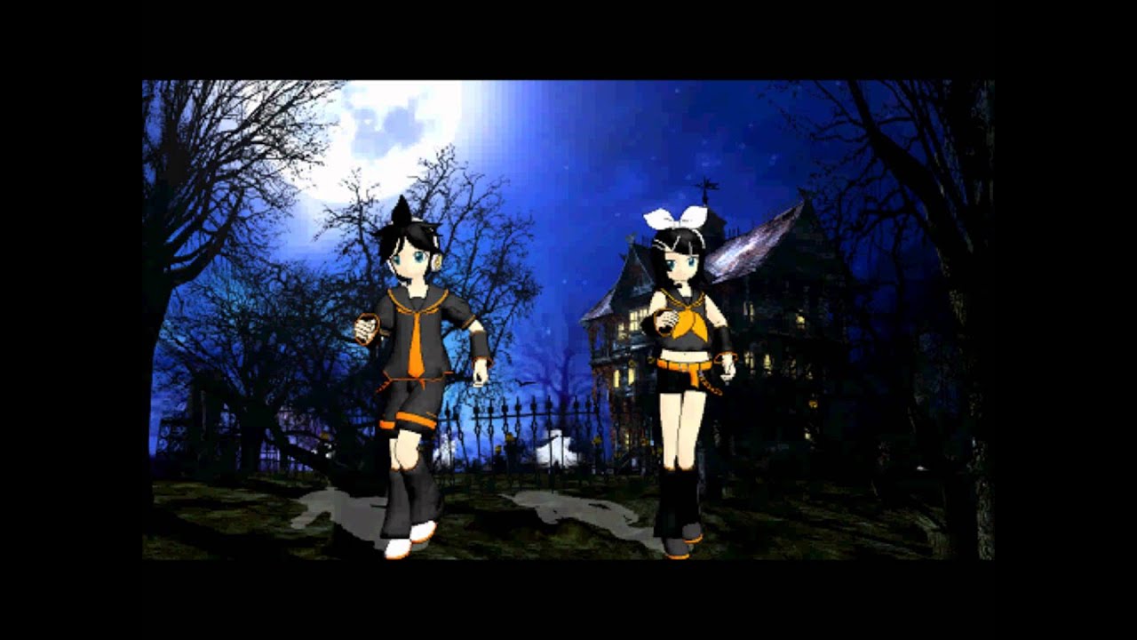 [MMD] Halloween Rin and Len Kagamine- Trick and Treat - YouTube