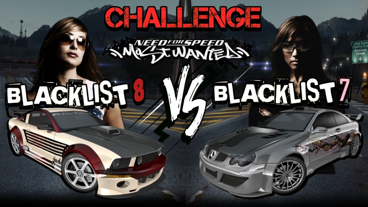 CHALLENGE NFS MOST WANTED GUNAKAN MOBIL BLACKLIST SEBELUMNYA - NEED FOR ...