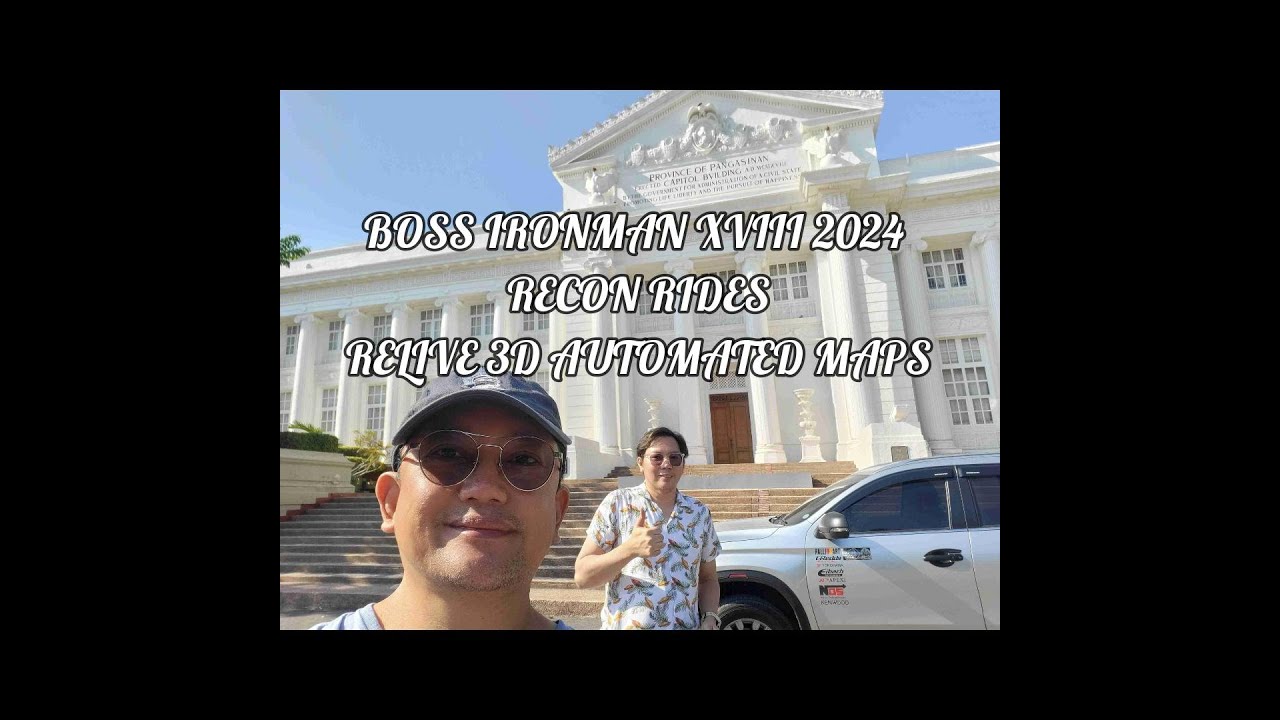 BOSS IRONMAN 2024 LUZON LEG RECON RIDES RELIVE 3D ANIMATED MAP - YouTube