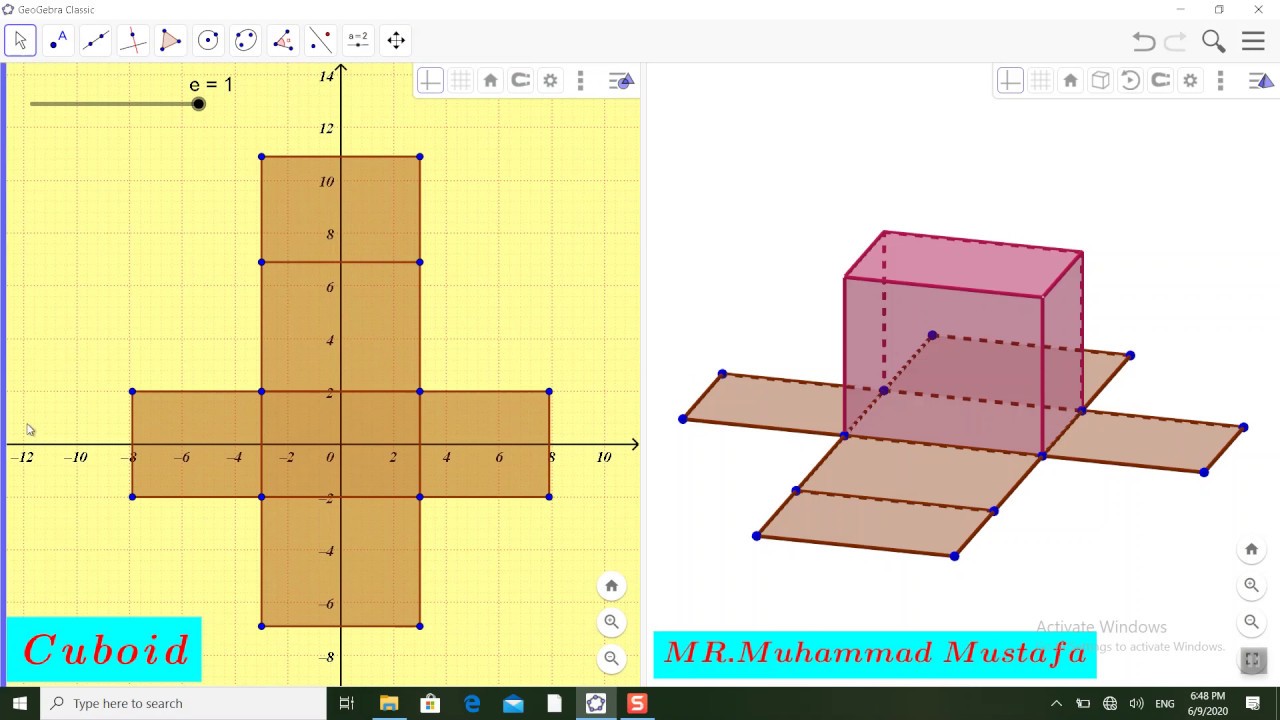 Thee Cuboid by # GeoGebra - YouTube