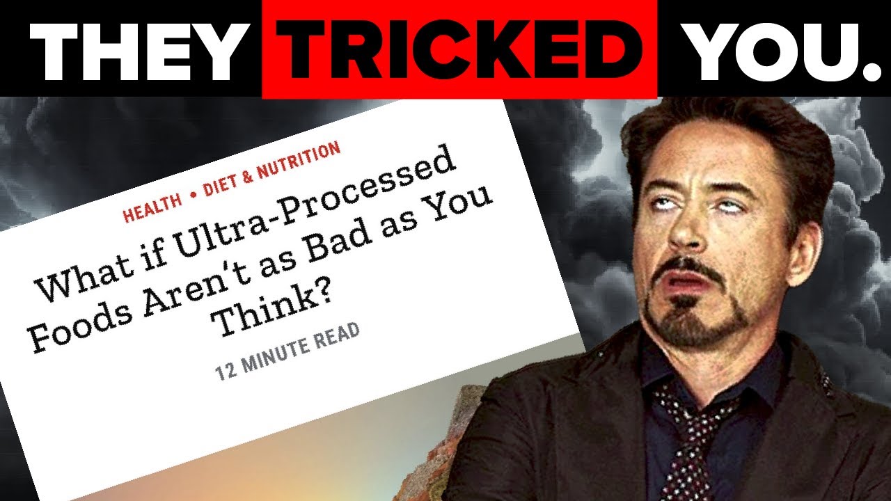 TIME magazine: Ultra-processed foods BETTER than you THINK (I was ...