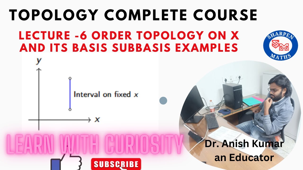 Lecture-6|| Order Topology Basis examples || Topology complete course ...