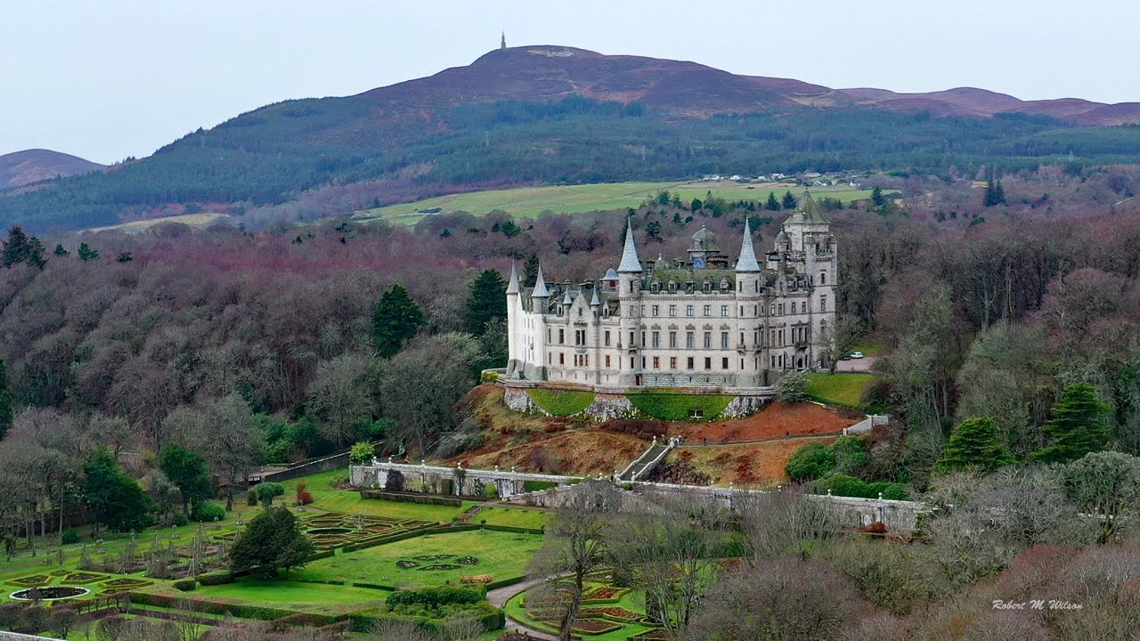 Dunrobin Castle in winter. - YouTube