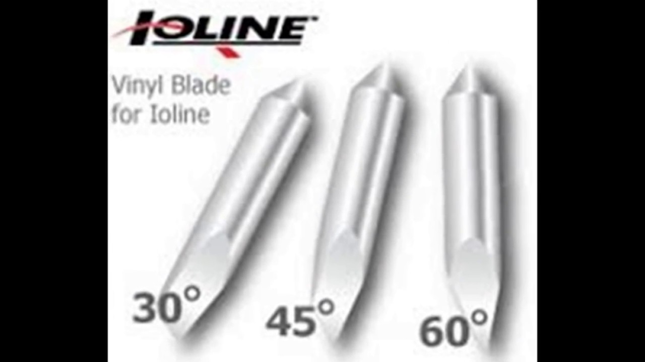Ioline Plotter Blades( Ioline Cutter Blades) - YouTube