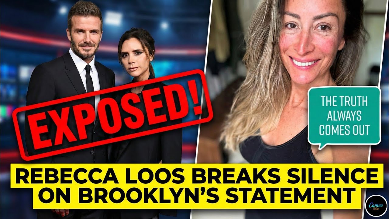 Rebecca Loos Reacts to Beckham Family Fallout | Brooklyn Beckham ...