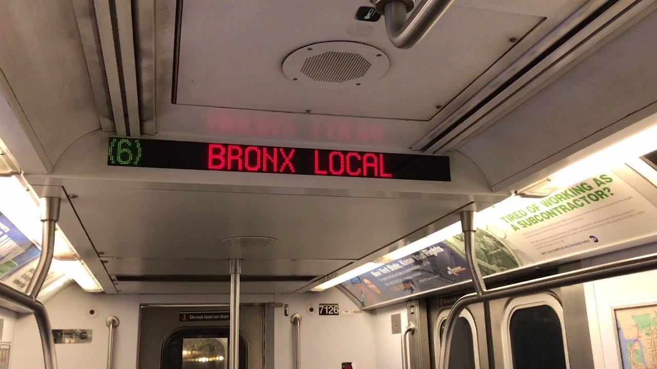 NYC Subway HD 60fps: Riding R142 6 Train (Grand Central to Brooklyn ...