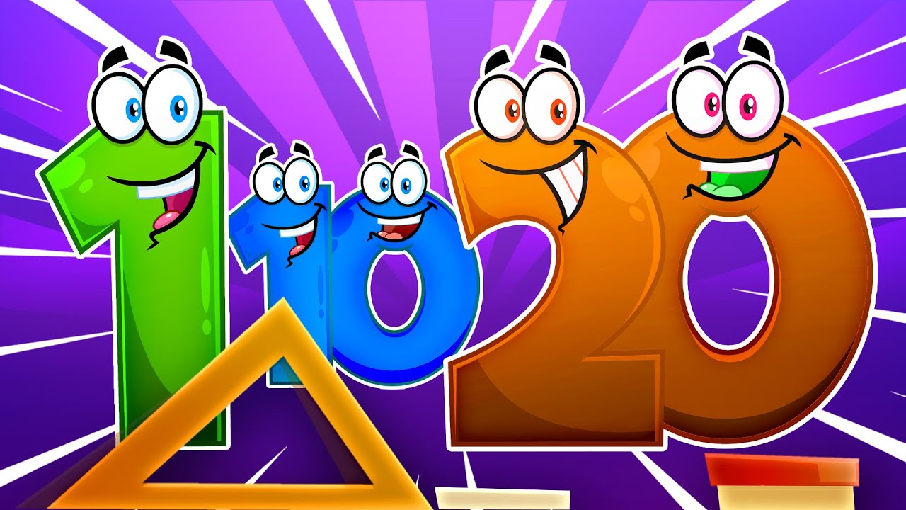 1 to 20 Numbers 🤔😄 + More Kids Learning Videos | Puzzles & Games | Whiz ...