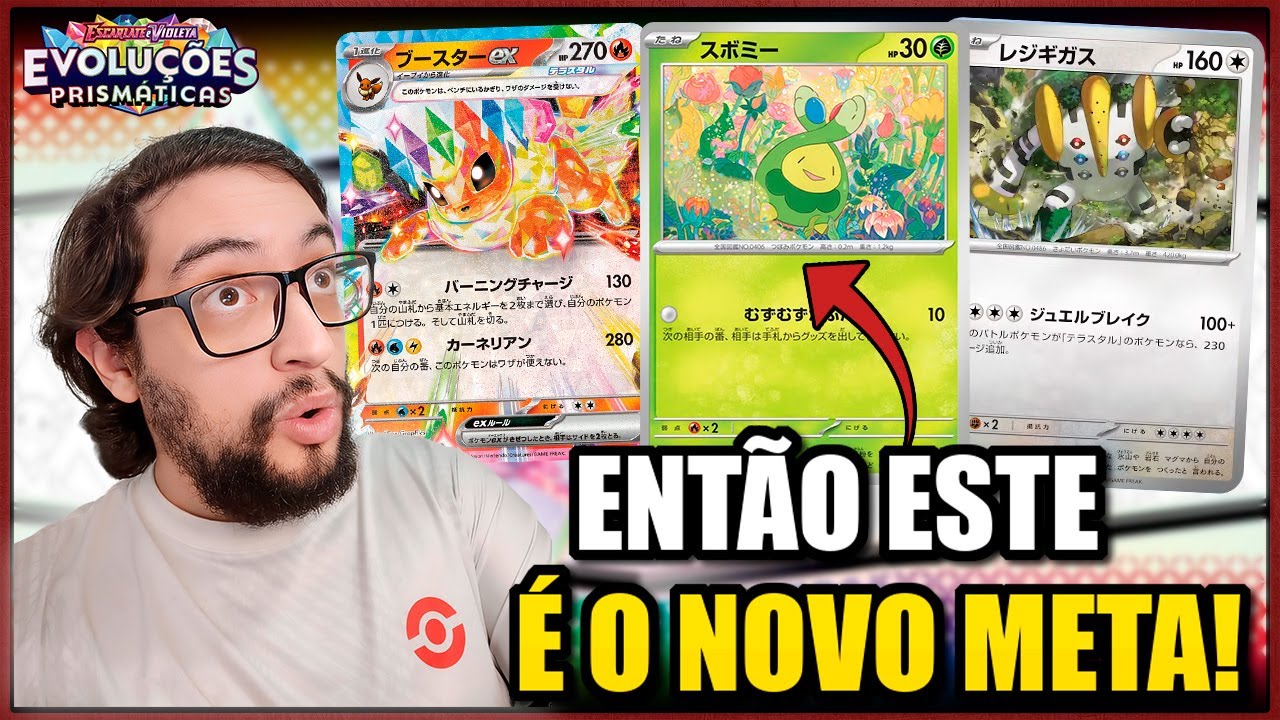 CONHEÇA O NOVO META JAPONÊS COM A COLEÇÃO PRISMATIC EVOLUTION | POKÉMON ...
