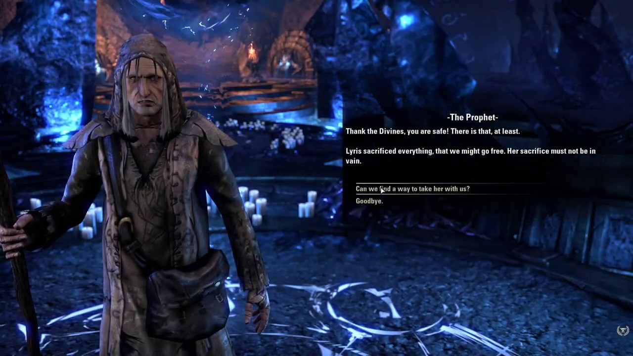 Elder Scrolls Online - Stuck in the Wailing Prison - YouTube
