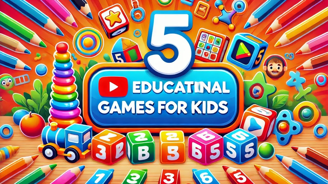 Best educational games for kids - YouTube