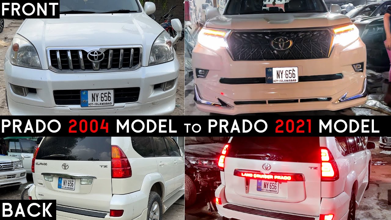 Prado 2004 Facelift to 2021 without any Alteration | #Auto Levels - YouTube
