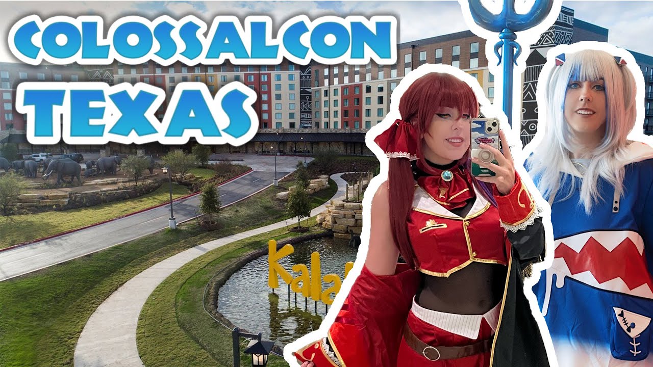 Colossalcon Texas 2024 Vlog - YouTube