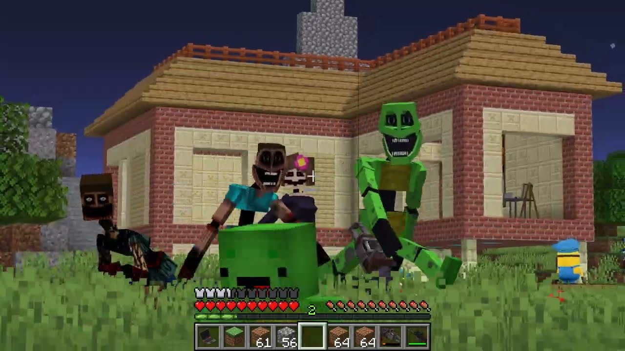 JJ and Mikey Watching for Scary JJ and Mikey MIMICS & Jenny Dweller in Minecraft! - Maizen - YouTube