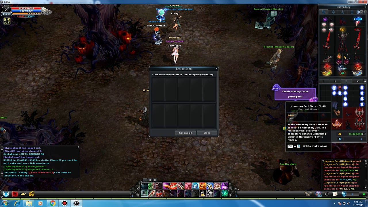Cabal Online (PH) Opening Random Legendary Boxes - YouTube