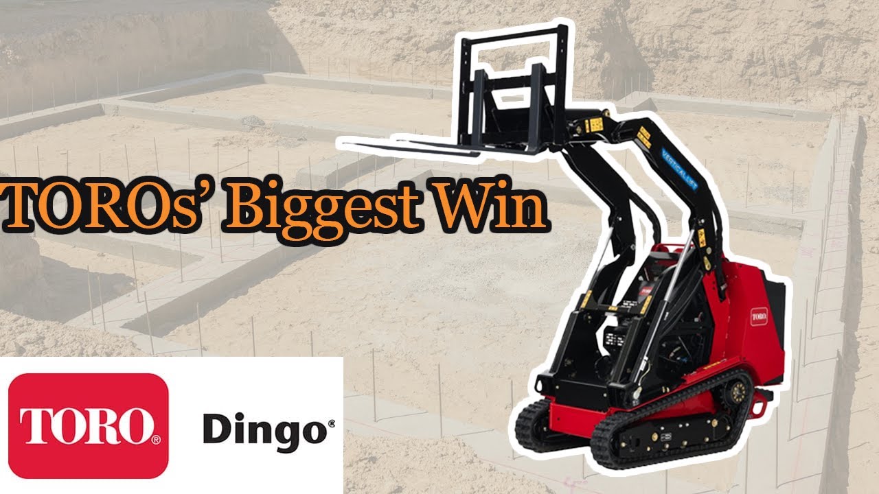 Toro Dingo TX 1000 Turbo Diesel Wide Track – The Greatest Stand-On Skid ...