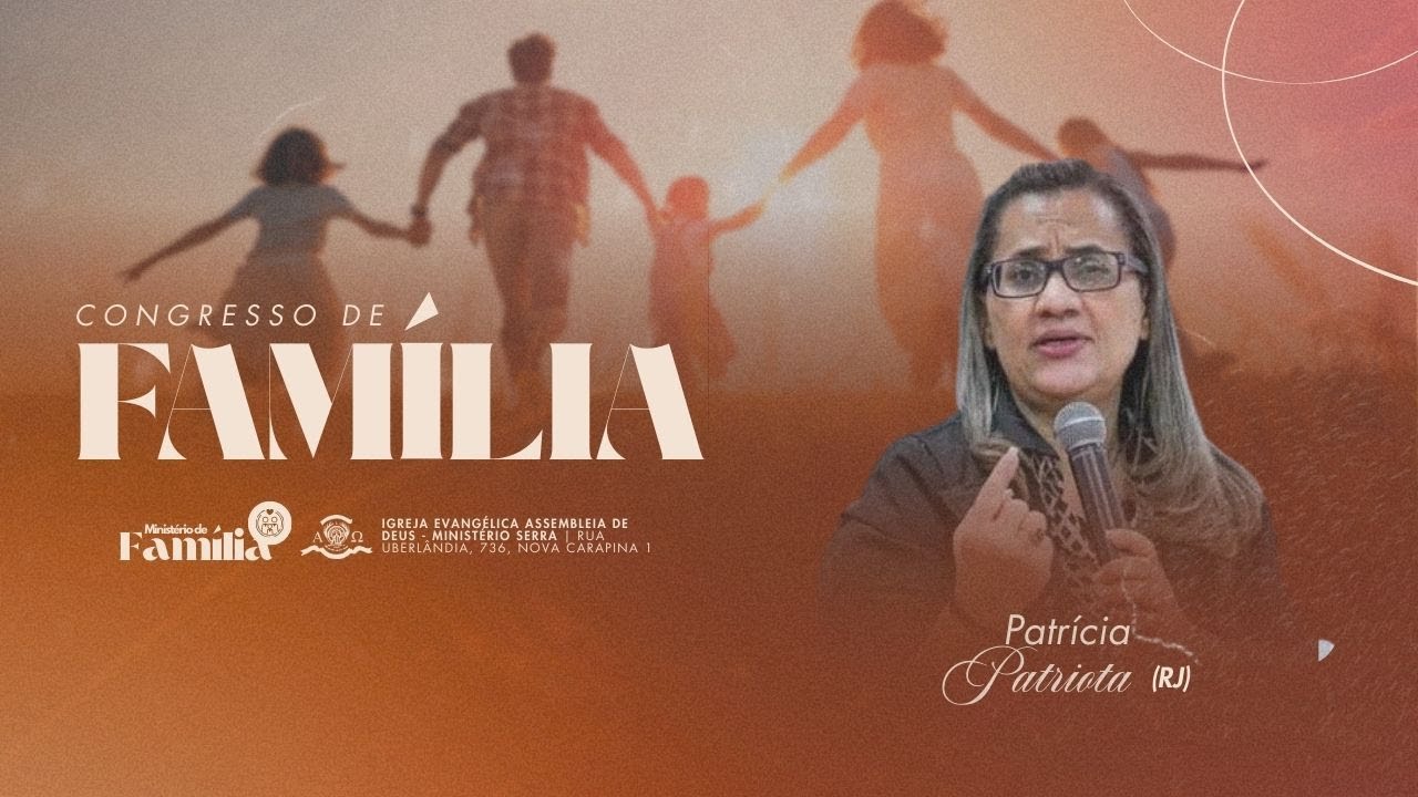 "EDIFICANDO ALTARES NO LAR" - PRA. PATRÍCIA PATRIOTA - IEADMS UBERLÂNDIA (23/05/25). - YouTube