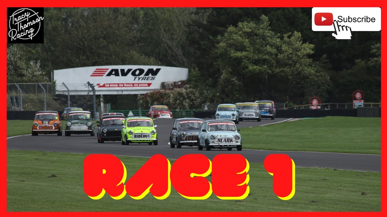 Classic Mini Race Action Race 1 Castle Combe Mighty Minis - YouTube