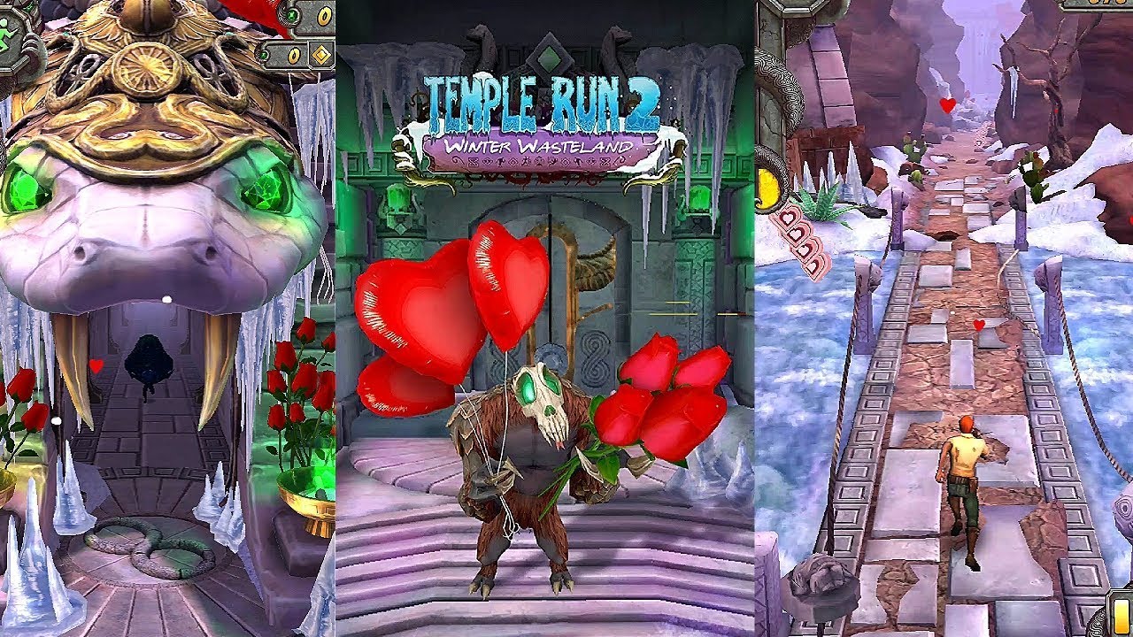 Temple Run 2 / New Winter Wasteland - YouTube