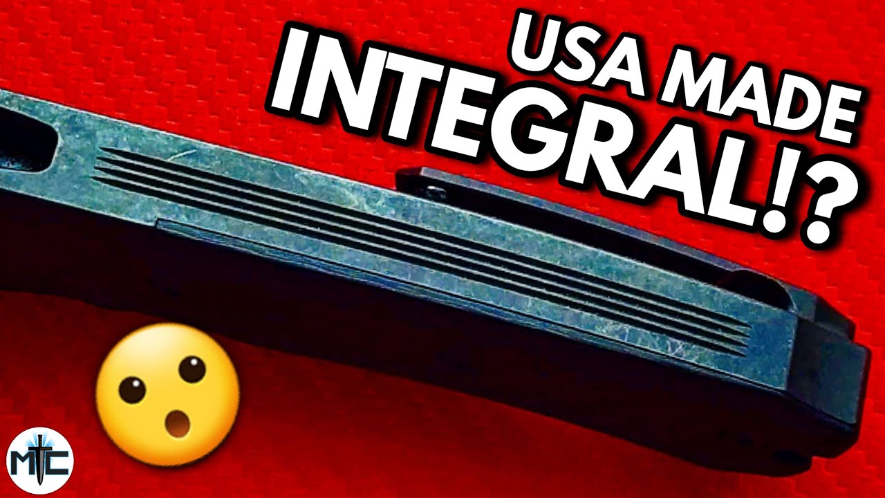 We DEFINITELY Don't See These Often! A USA Made Integral?? - Knife ...