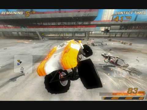 Flatout 2- FOJ mod- Derby with Maximum Destruction - YouTube