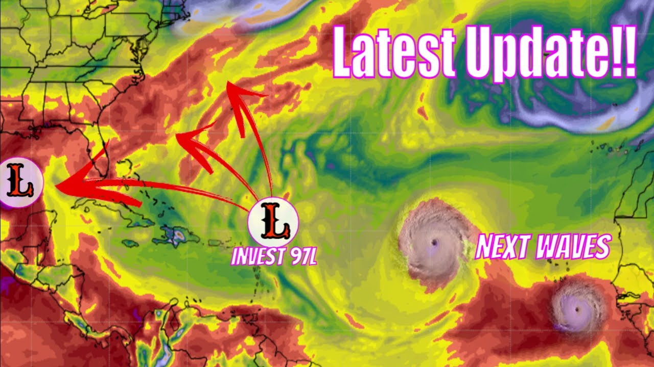 Latest Tropical Update! Invest 97L & Next Wave! - The WeatherMan Plus ...