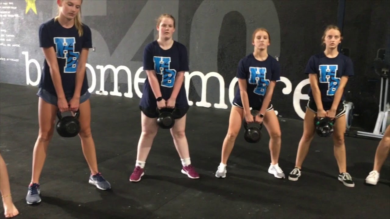 Har-Ber Volleyball Crossfit - YouTube