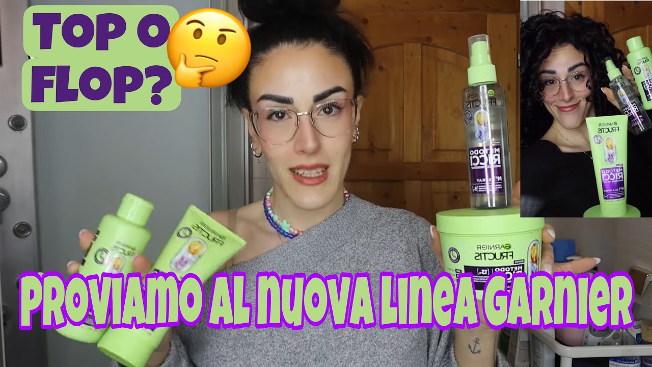 top o flop? proviamo insieme la nuova linea "metodo ricci" di garnier per capelli ricci - YouTube