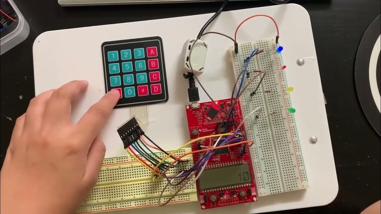 MSP430 - PWM cycle and LEDs - YouTube
