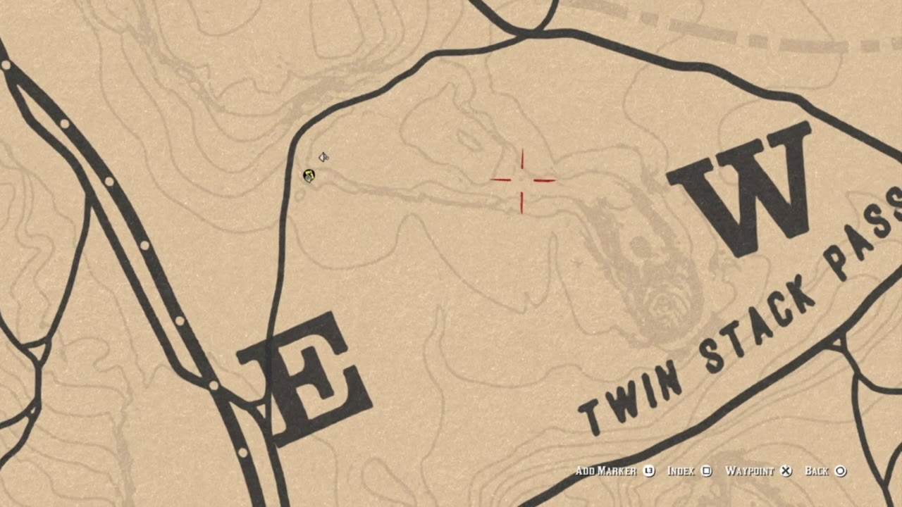 Red Dead Online All known Southern Roanoke Treasure Map Locations - YouTube
