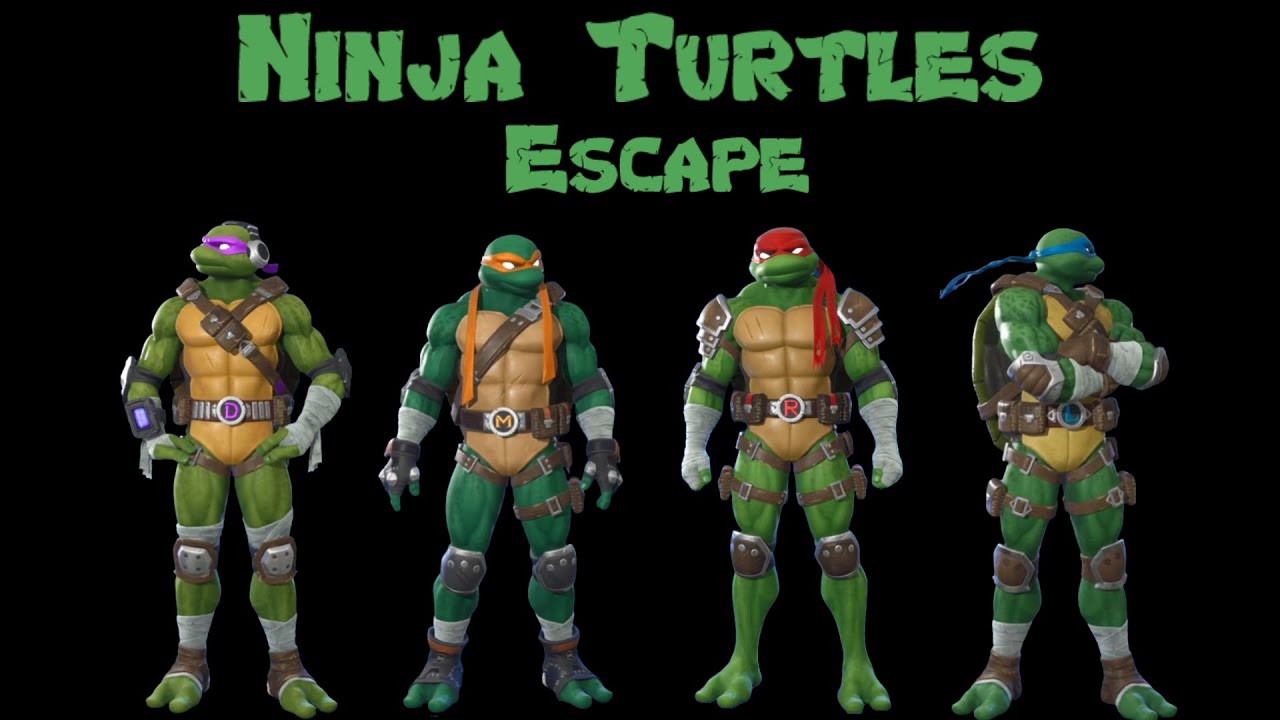 [TMNT]Ninja Turtles Fortnite Escape Room - YouTube