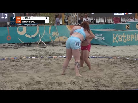 Lorelei Menter HARTMAN (USA) vs. IRINGO DERI (SRB) • Final 3-4 • Women's BW +70Kg