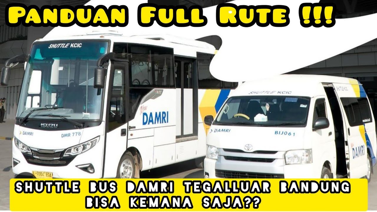 Makin Mudah !! Shuttle Bus Damri Stasiun Tegalluar Kini Bisa Sampai Ke ...