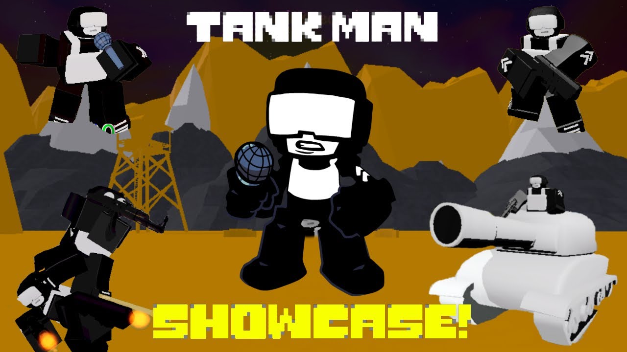Tank Man Showcase! - Roblox: Funky Night Combat - YouTube