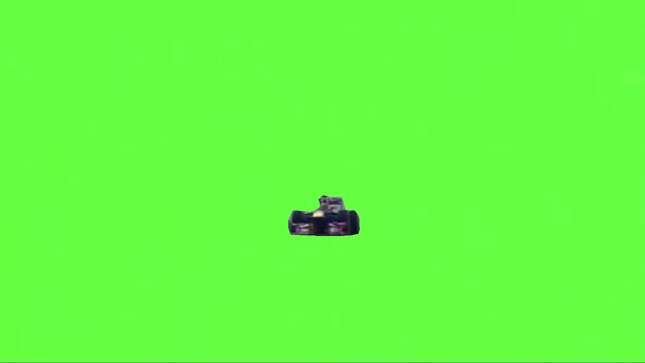 F1 car GREEN SCREEN+F1 car sound - YouTube