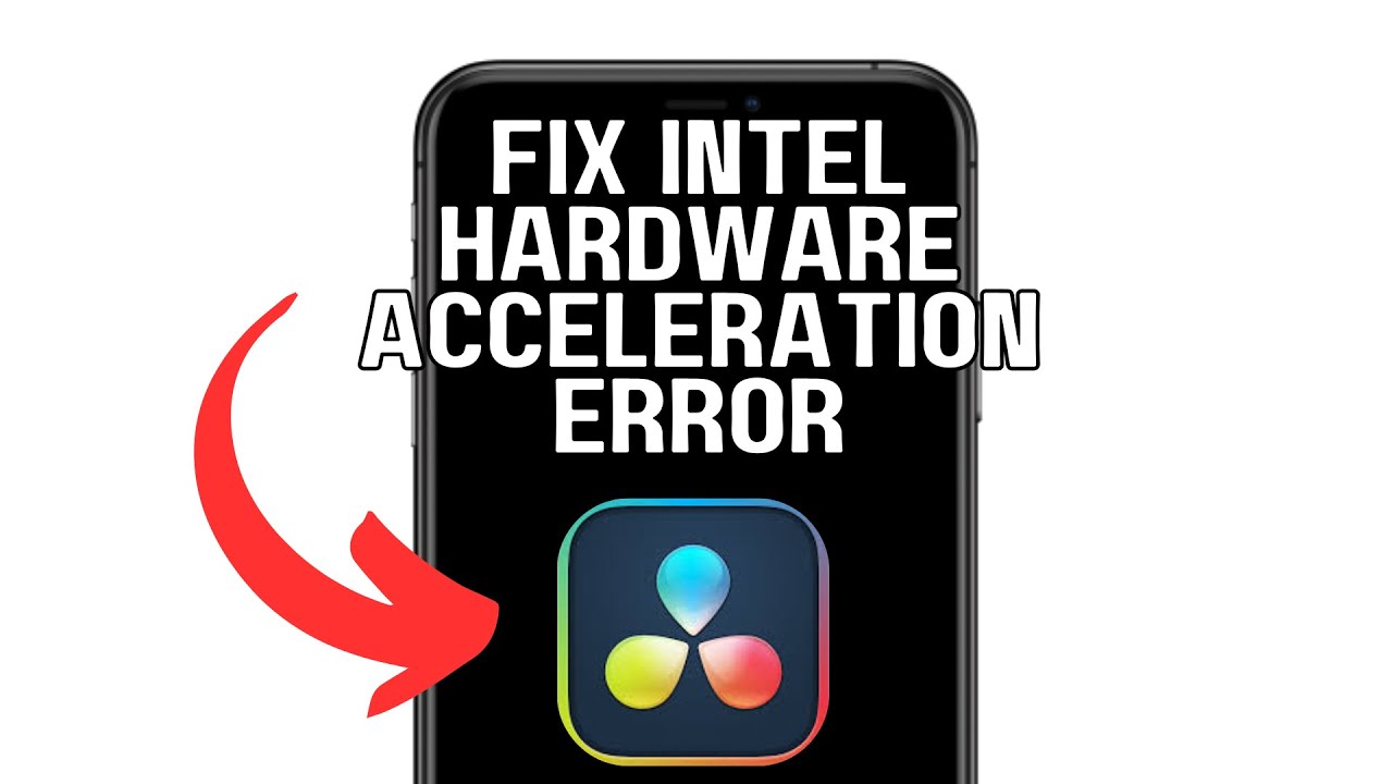 NEW! FIX DAVINCI RESOLVE INTEL HARDWARE ACCELERATION ERROR (WORKING) 2025! - YouTube
