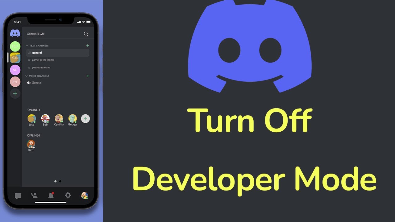 How To Turn Off Developer Mode in Discord App? - YouTube