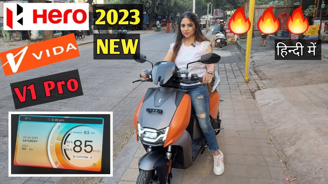 2023 Hero Vida V1 pro - YouTube