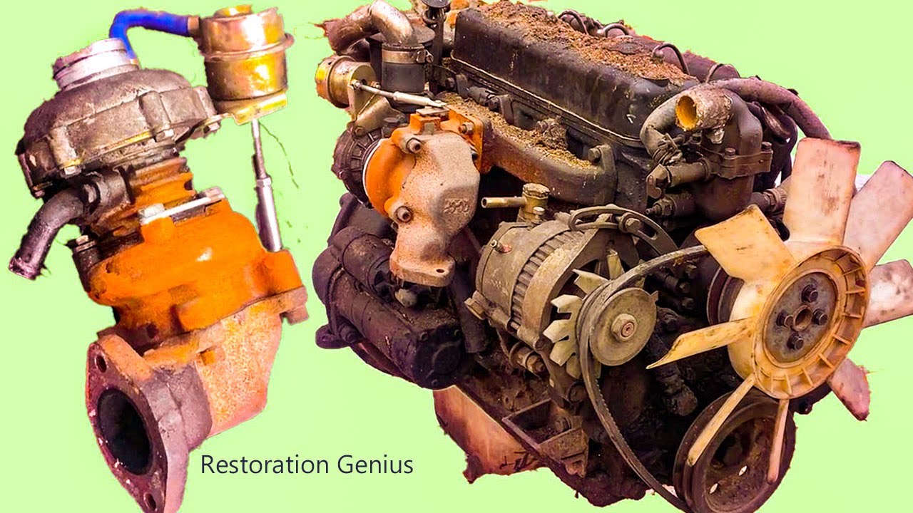 Turbos: See How We Restore It // Restoration Performance To Rusted ...