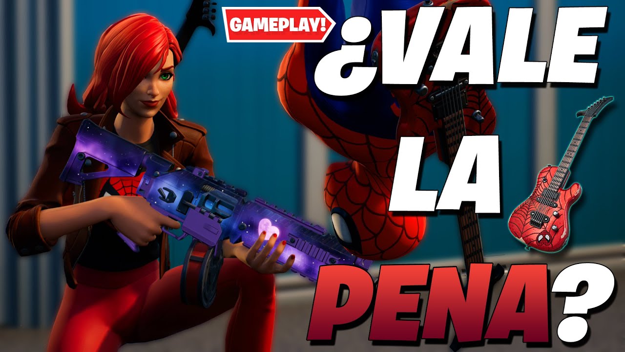 ¿VALE LA PENA COMPRAR LA SKIN MARY JANE WATSON? | Fortnite: Battle ...