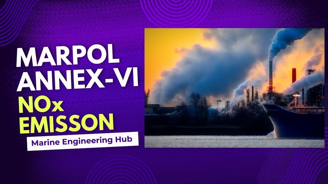 NOX EMISSION|REGULATION-13|MARPOL 73/78| ANNEX-VI| - YouTube