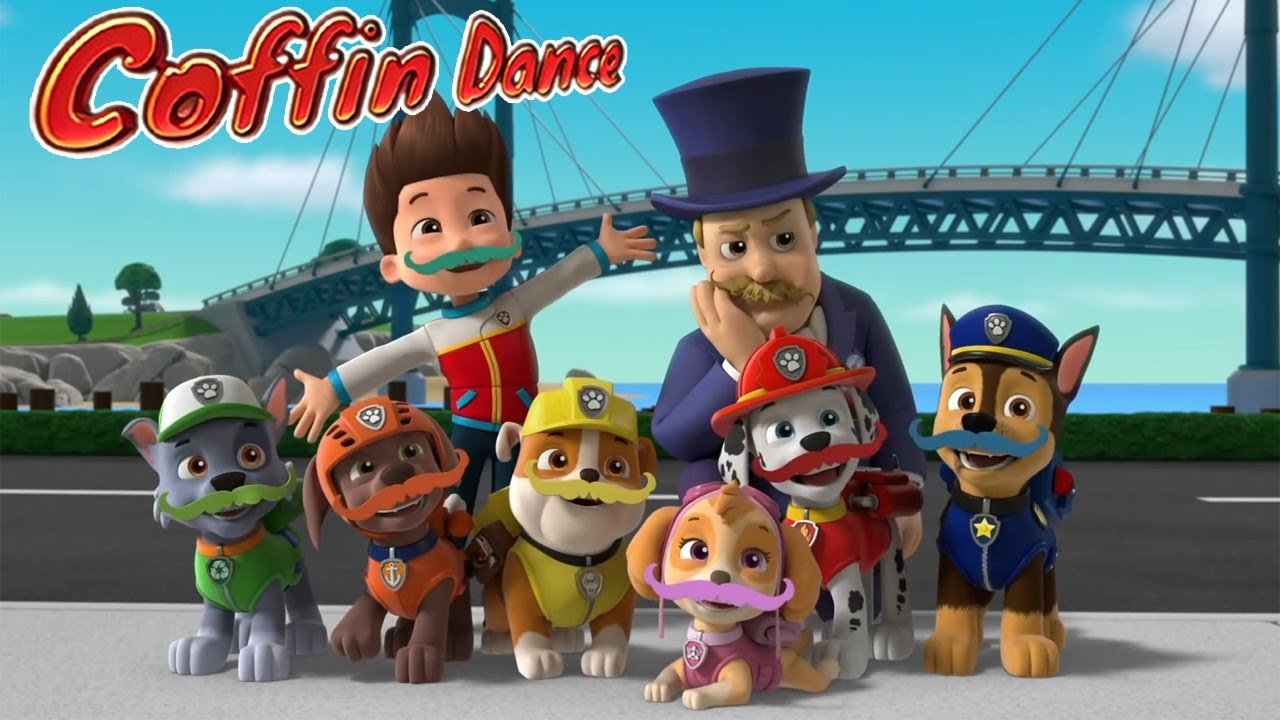 🐾Paw Patrol - Pups Save Mayor Humdinger's Mustache 05 | Coffin Dance ...