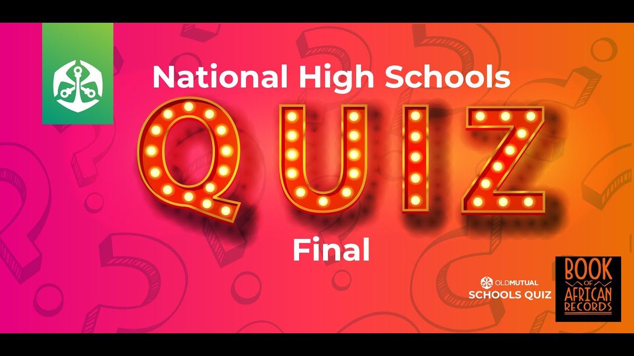 Old Mutual High School Quiz Finals 2023 - YouTube