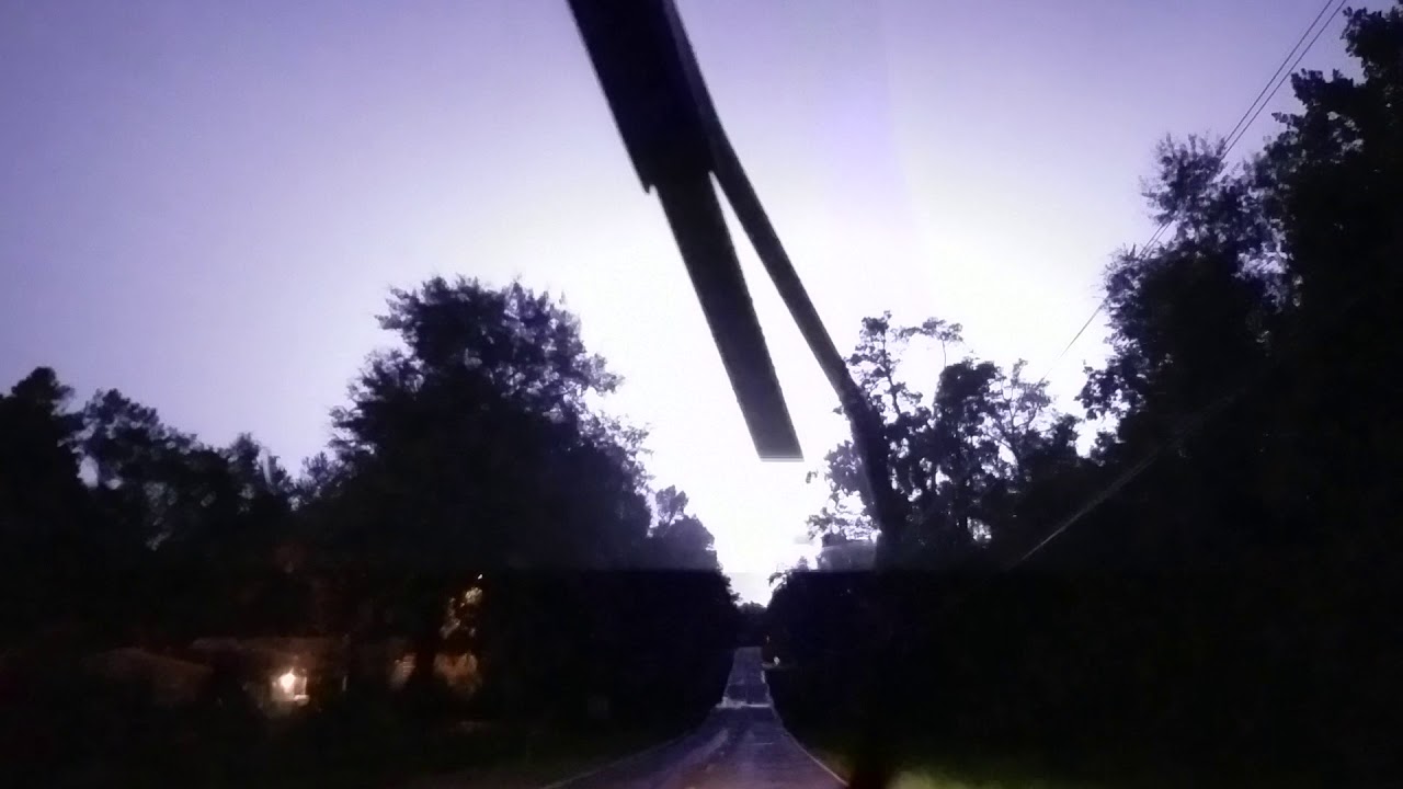 Super Cell Lightning Storm - 24 Jun 18 Augusta GA - YouTube