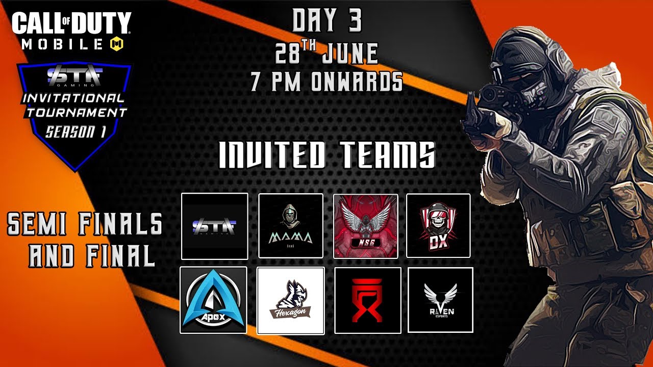 [SEMI & FINAL ] STF INVITATIONAL TOURNAMENT | TAMIL CODM CLANS | GPAY ...