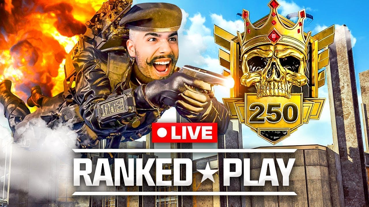 🔴LIVE - WARZONE REBIRTH RANKED. TOP250 - YouTube