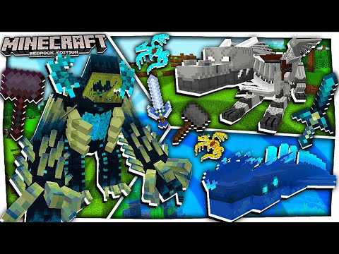 ⭐TOP 10 MEJORES MODS/ADDONS SURVIVAL para MINECRAFT PE 1.19 a 1.19.30⭐ ...