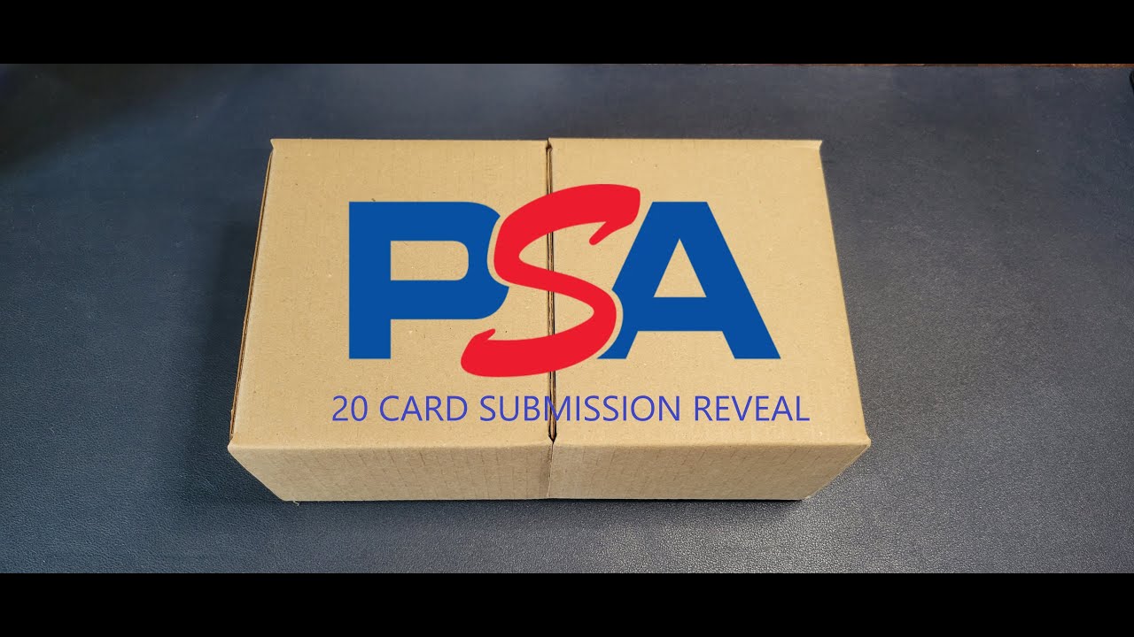 PSA Grading 20 Card Reveal. First ever submission is finally back ...