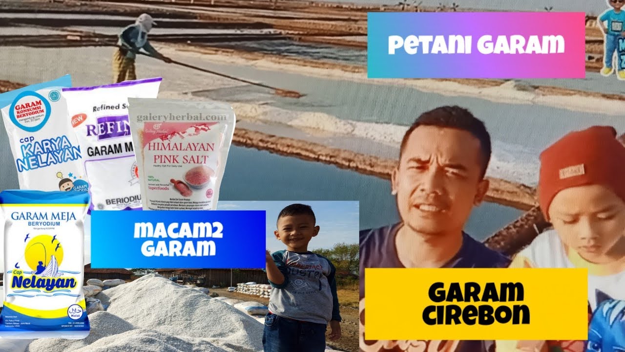 Proses Pembuatan Garam Air Laut | Produksi Garam Cirebon | Petani Garam ...
